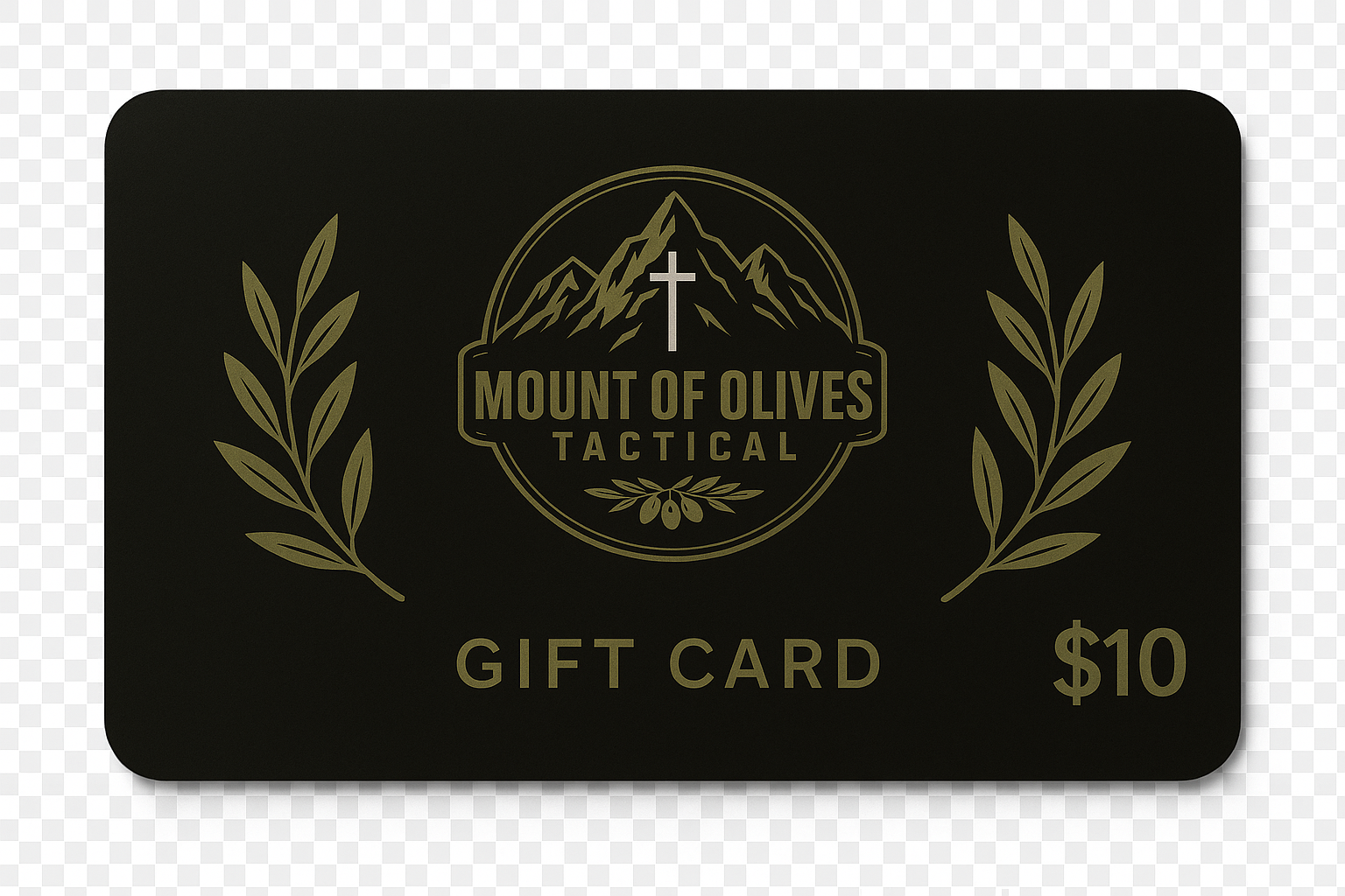 MOT Gift Card - Perfect for Any Occasion – Mount of Olives Tactical